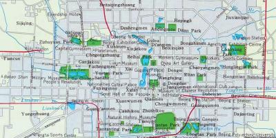 Beijing / Pechino mappa - Mappe Beijing / Pechino (Cina)